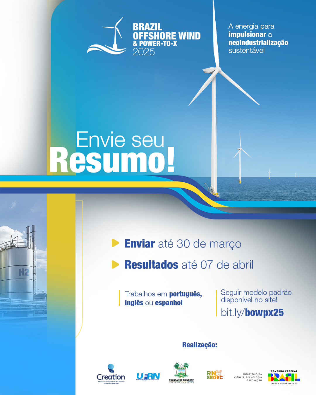 3º Workshop Internacional Brazil Offshore Wind & Power-to-X recebe ...